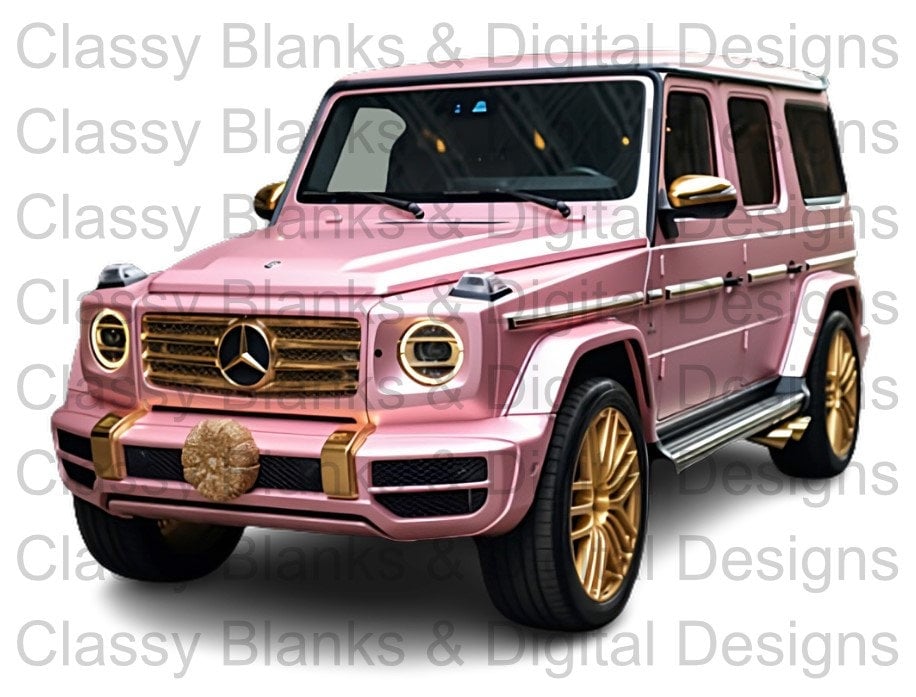 Pink G-wagon Clipart PNG - Etsy