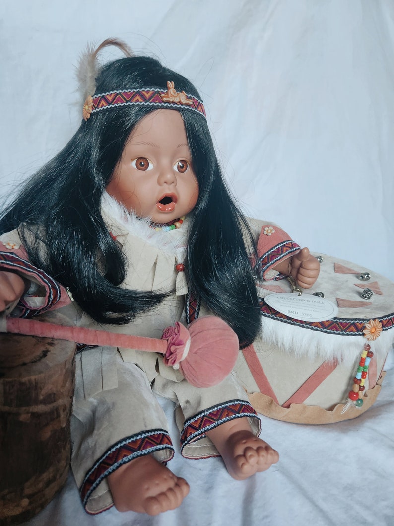 Baby Native American Indian Timeless Collection Doll - Etsy