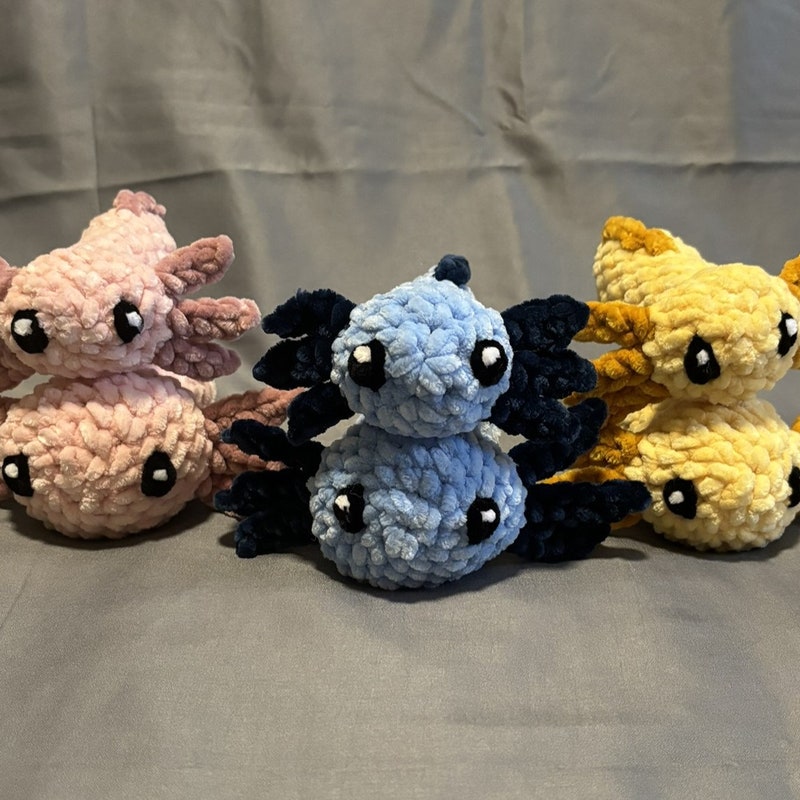 Axolotl Stuffy - Etsy