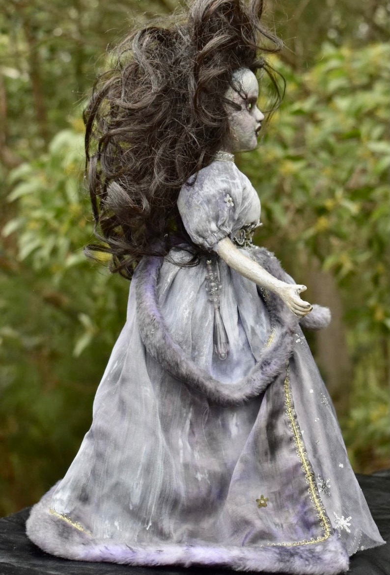Vampire Evil Doll,cursed Dark Decor,unusual Art Gift,haunted Demonic ...