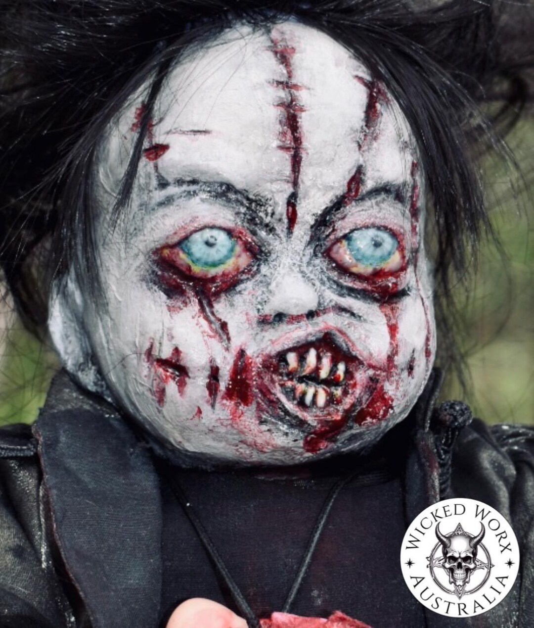 Macabre Creepy Doll,disturbing Monster Ghoul,haunted Demon Girl ...