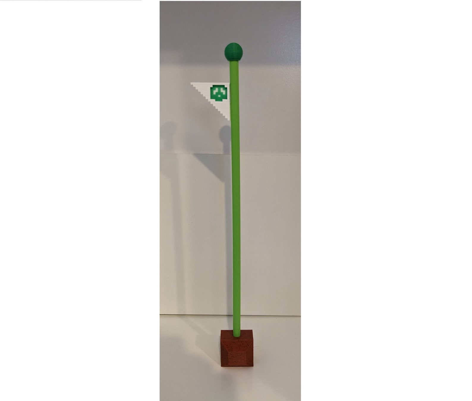 Super Mario Brothers Inspired Castle Flag for Your Desk or Aquarium 4:3 ...