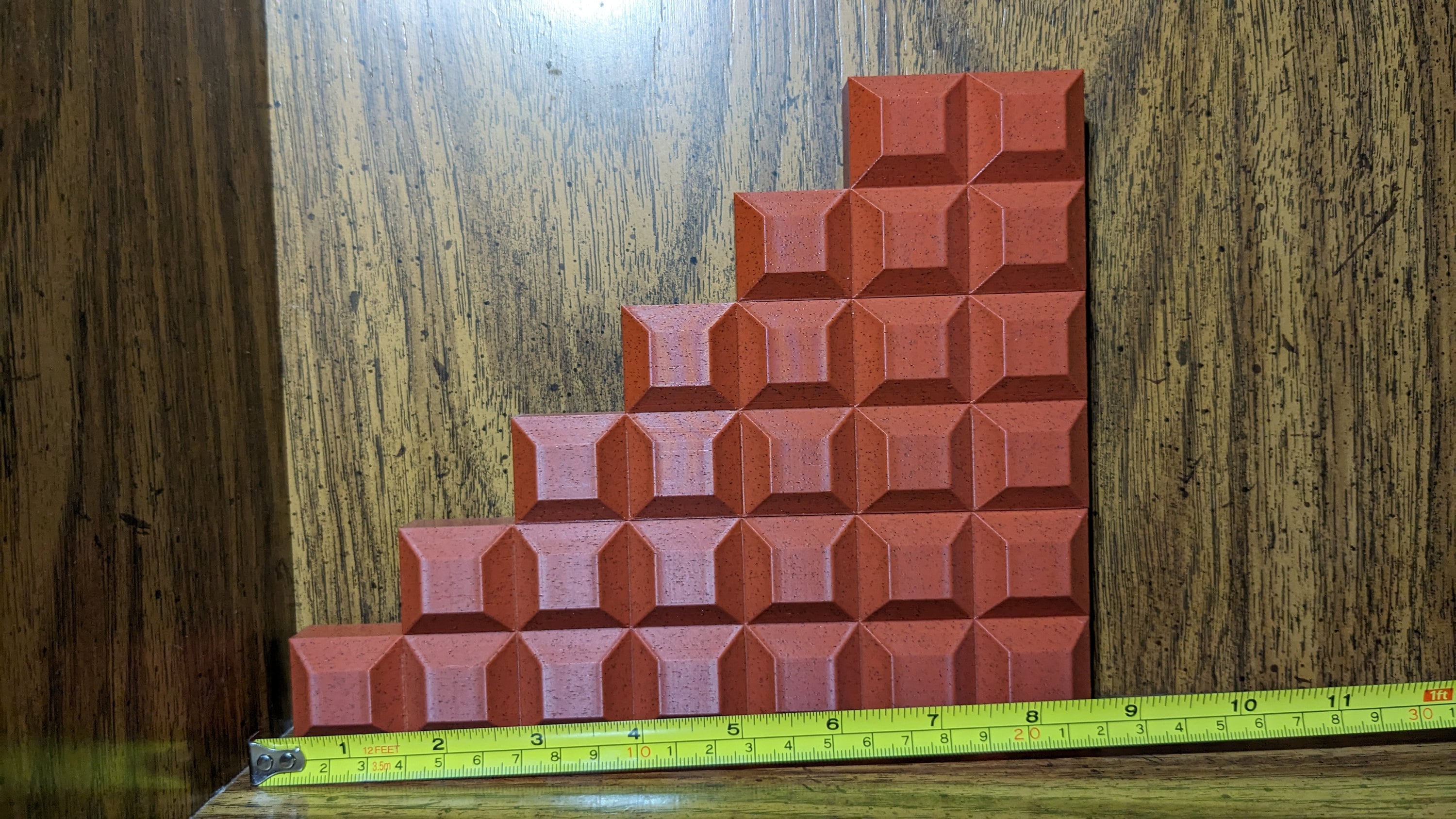 Retro Super Mario Brothers Inspired Block Staircase 4:3 Aspect Ratio ...