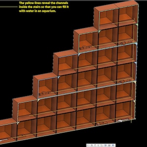 Retro Super Mario Brothers Inspired Block Staircase - 4:3 Aspect Ratio ...