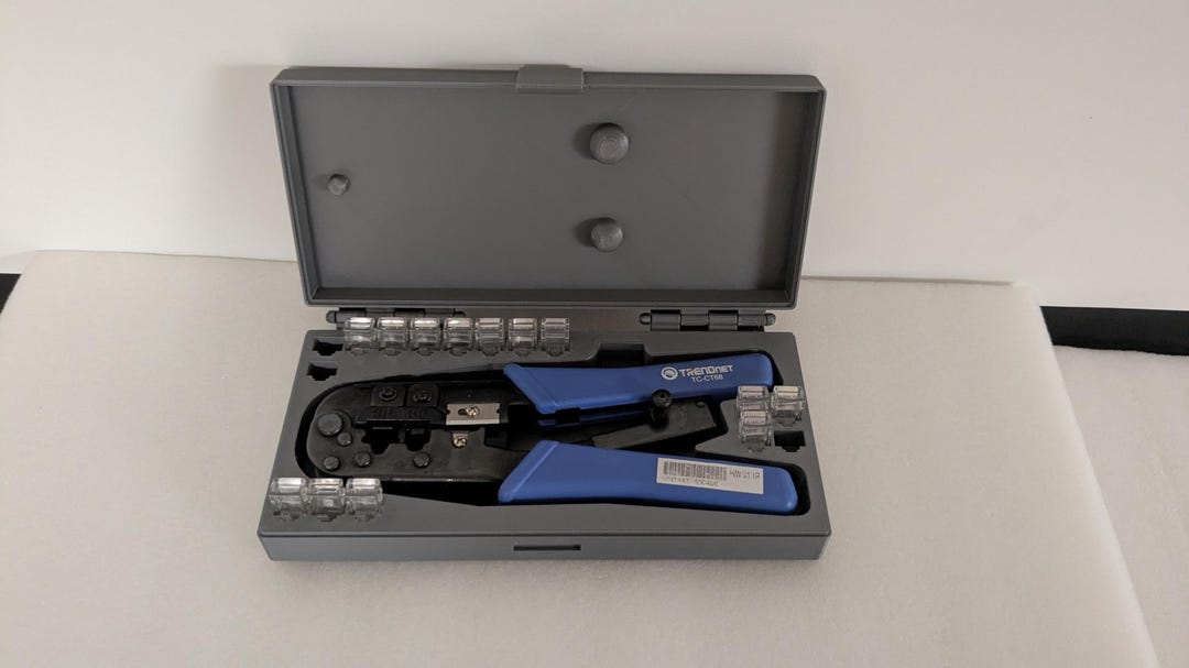 3D Printed PLA Protective Case for Trendnet TC-CT68 – Holds Tool + 16 ...