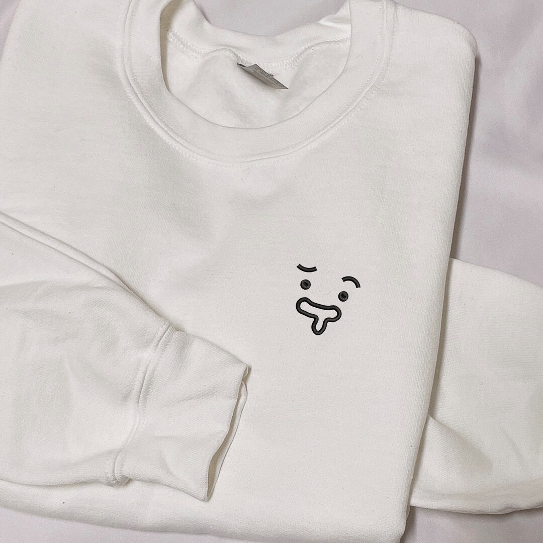 Drooling Emoji Minimal Design - Etsy