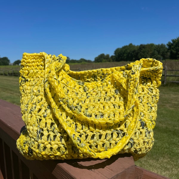 Plarn Bag - Etsy