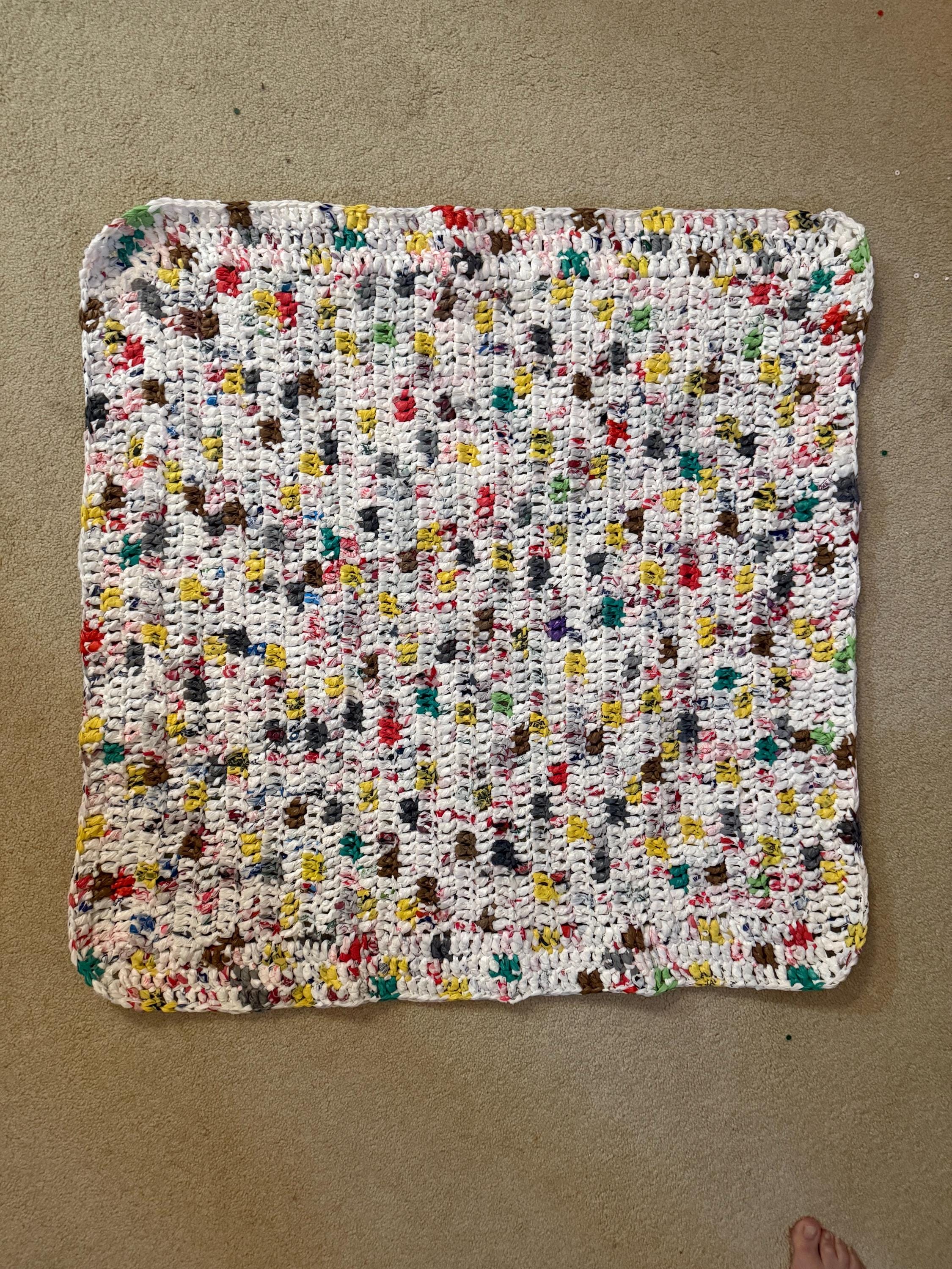 Custom Plarn Sleeping Mat | Handmade Recycled Plastic Mat - Etsy