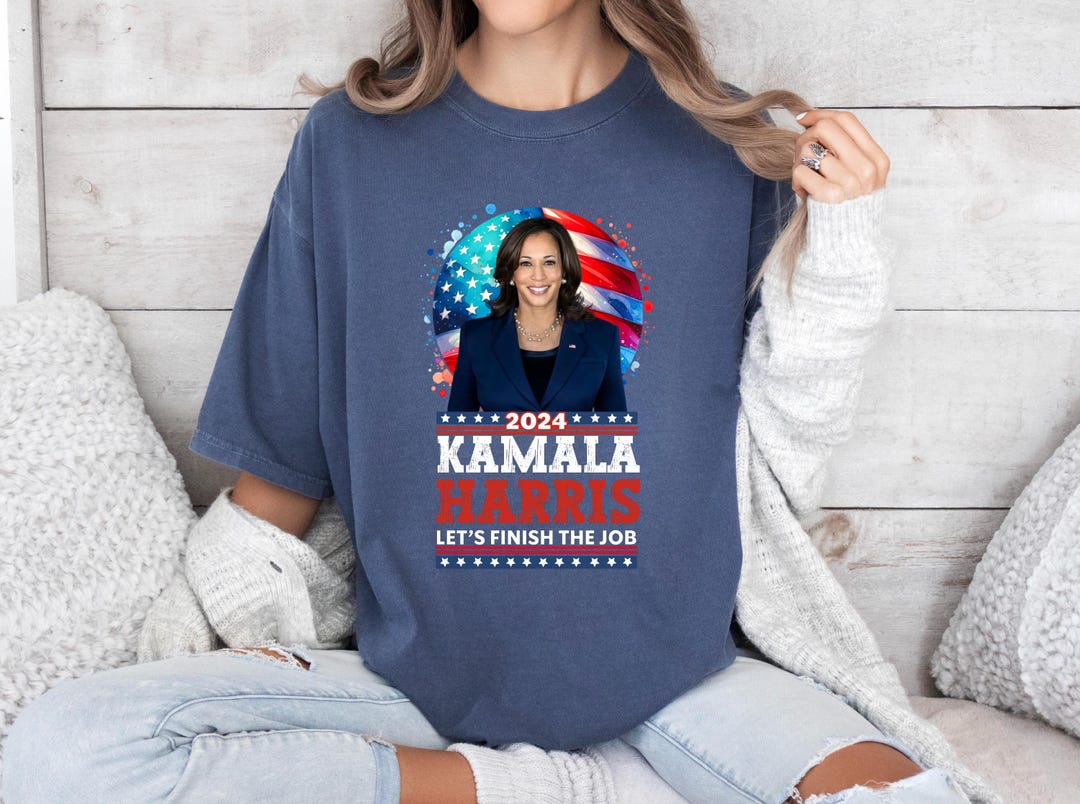 Comfort Colors Kamala Harris Shirt, President Kamala Harris 2024 Shirt ...