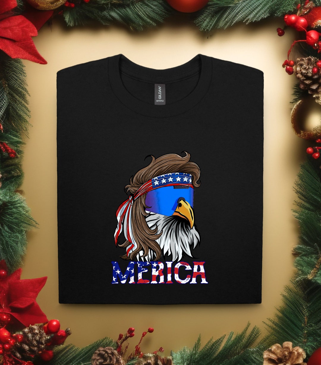 Eagle Merica Shirt, Merica Mullet Eagle Shirt, American Eagle, American ...