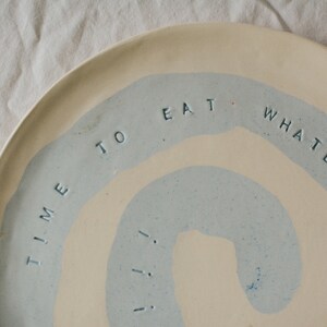 Anti Diet Culture Plate for Disordered Eating Eating Disorder - Etsy