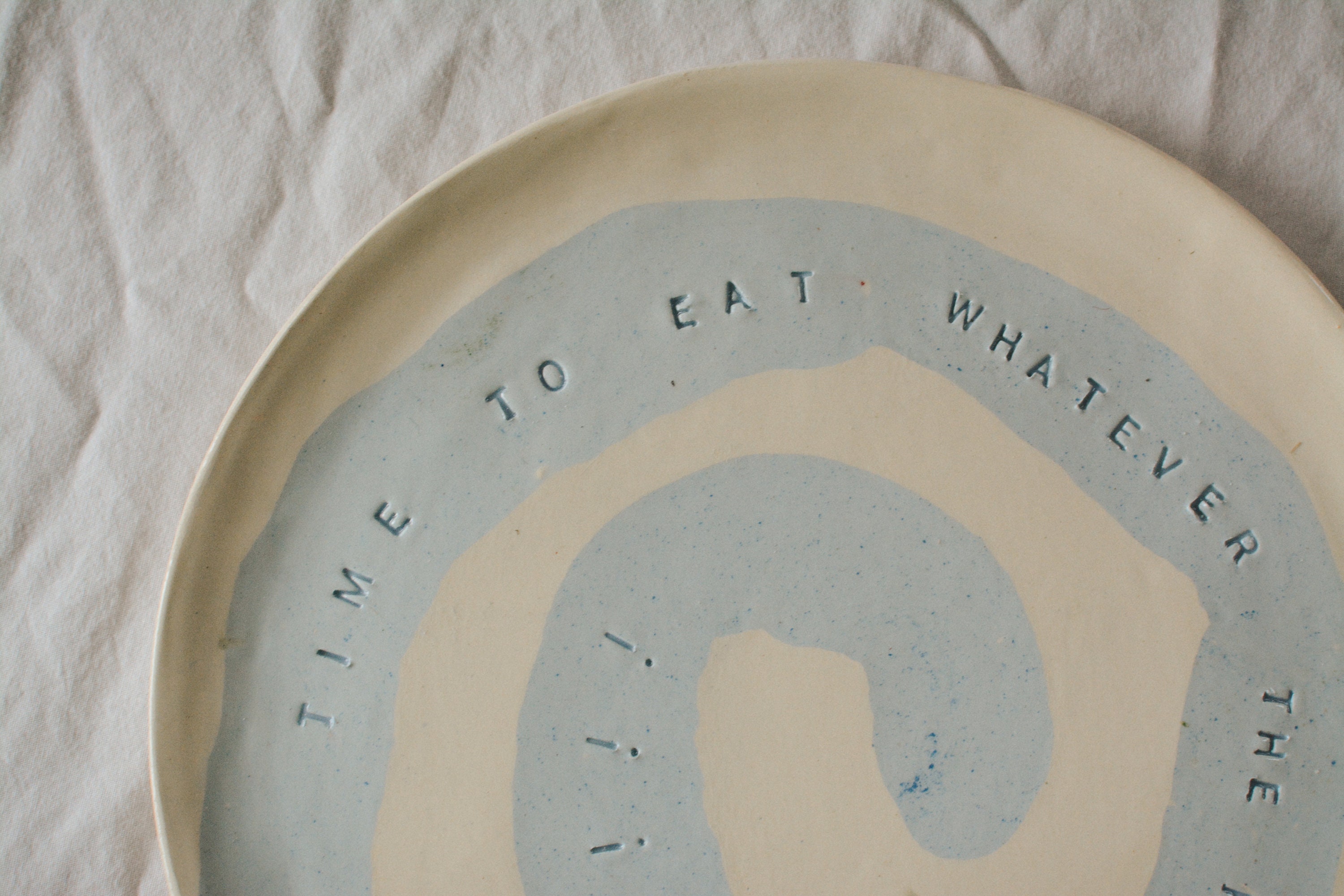 Anti Diet Culture Plate for Disordered Eating Eating Disorder - Etsy
