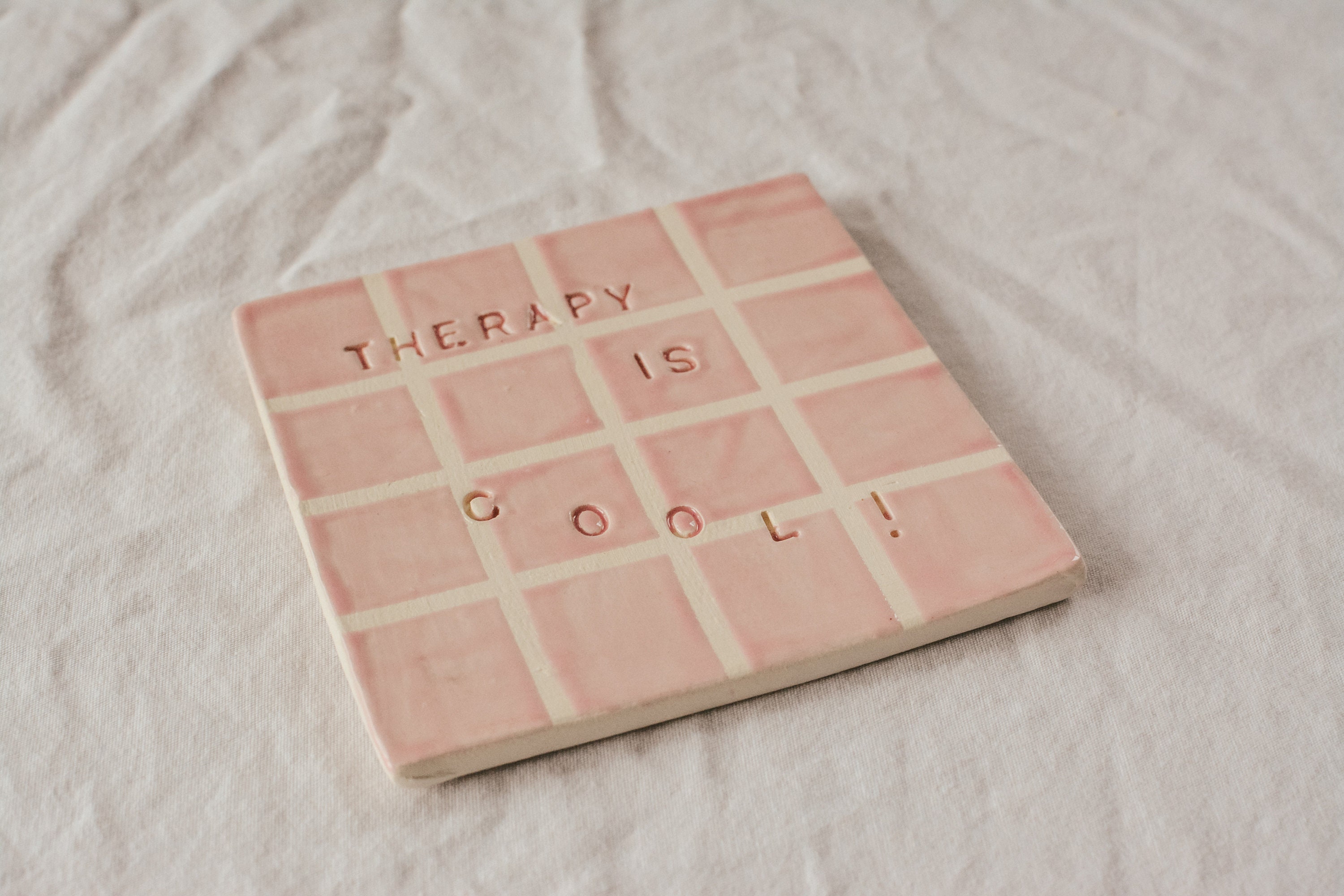 Therapy is Cool Coaster Mental Health Therapy Recovery - Etsy