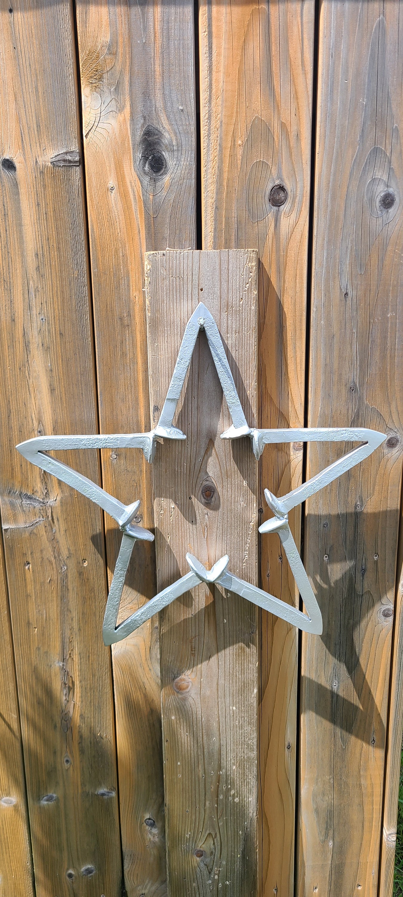 Hand-crafted Railroad Spike Star - Etsy