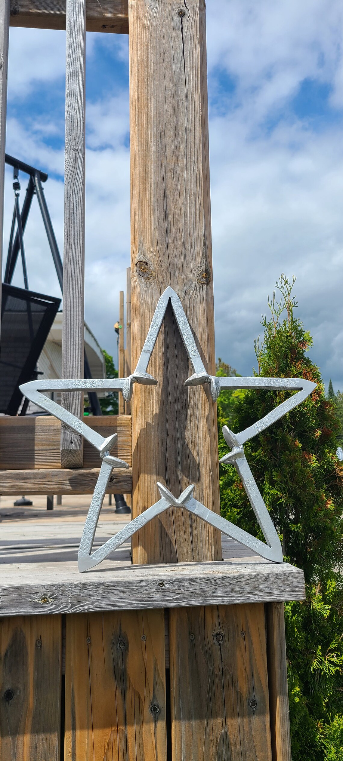 Hand-crafted Railroad Spike Star - Etsy