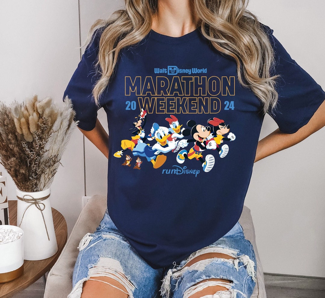 Rundisney Shirt Walt Disney World Marathon Weekend 2024 - Etsy