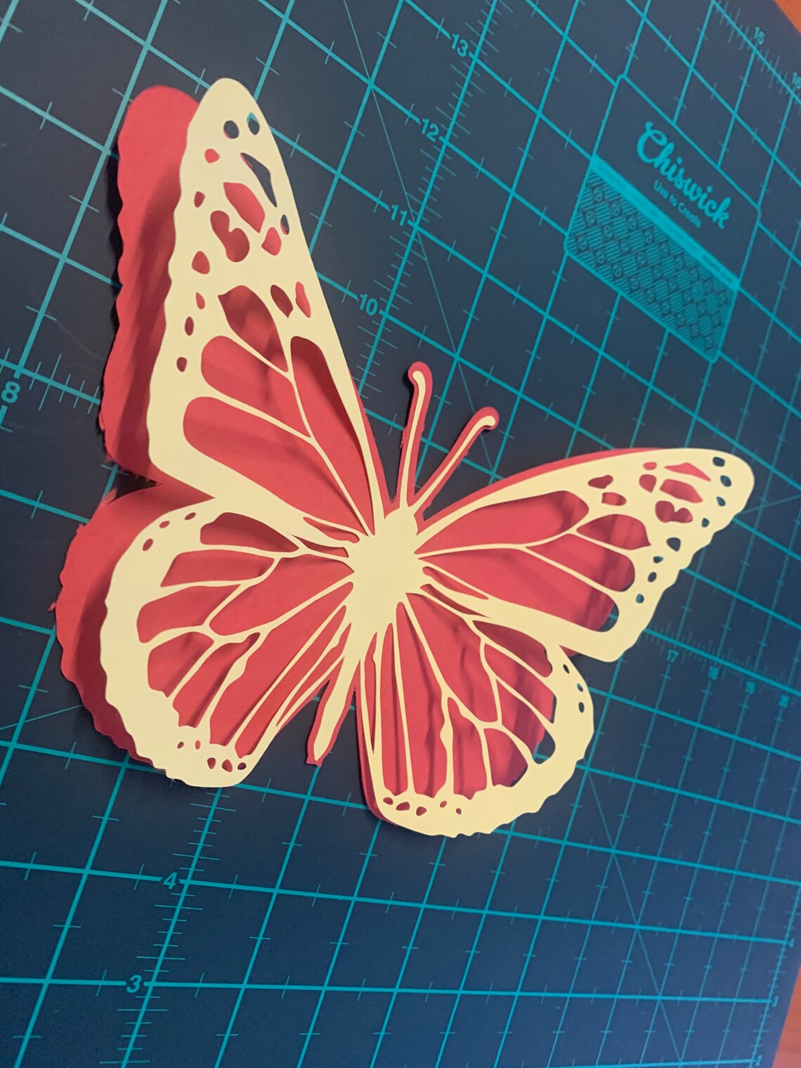 Butterfly Template, SVG, DXF and PDF Printables - Etsy