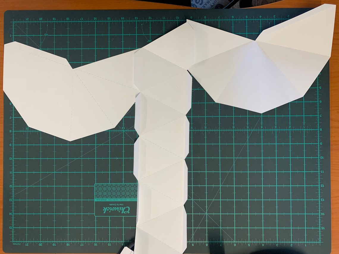 3D Diamond Paper Art Template SVG, DXF and PDF Printable - Etsy