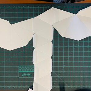 3D Diamond Paper Art Template SVG, DXF and PDF Printable - Etsy