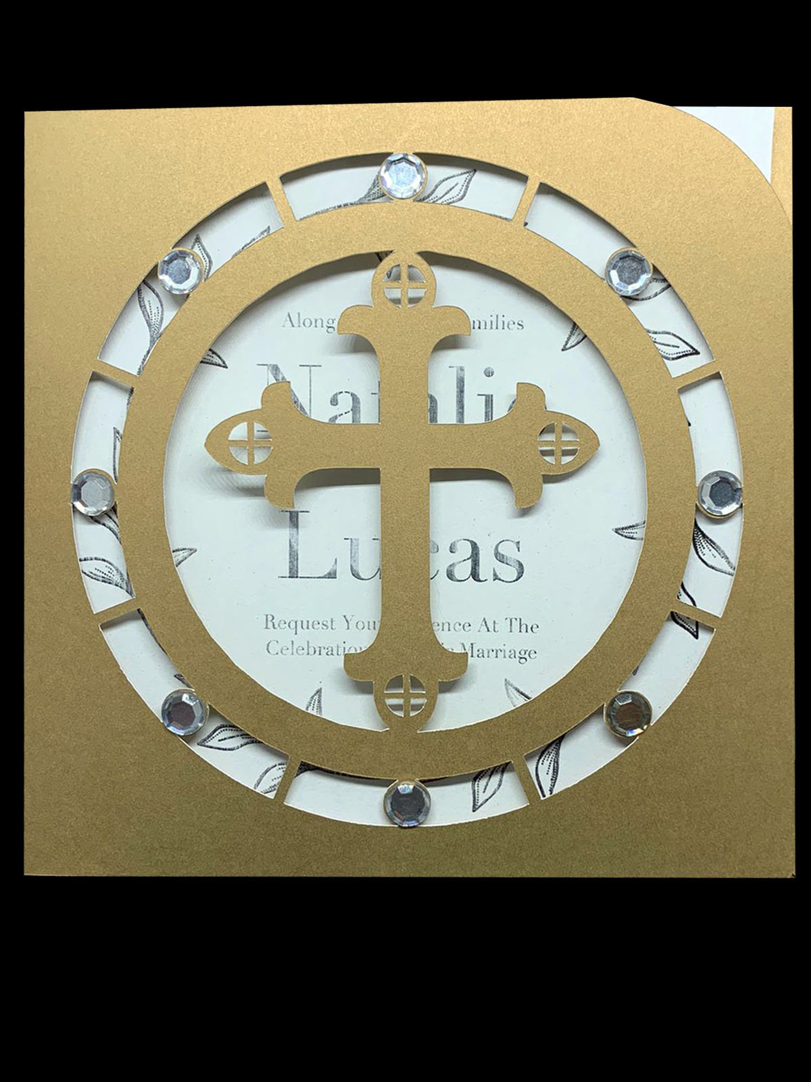 Invitation Holder Template - Cricut and Silhouette Ready, Svg, Dxf, Pdf ...