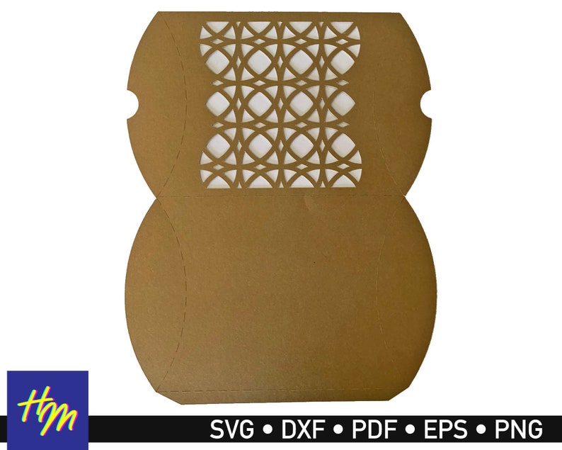 Gift Box SVG Template Instant Download Svg Pdf Dxf - Etsy