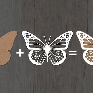 Butterfly Template, SVG, DXF and PDF Printables - Etsy