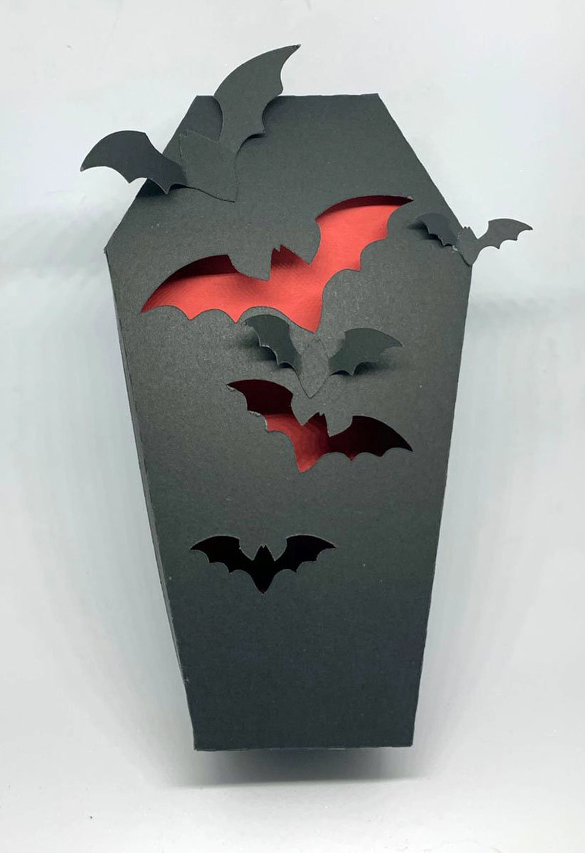 Spooky DIY Coffin Gift Box Template - Perfect for Halloween - Svg, Dxf ...
