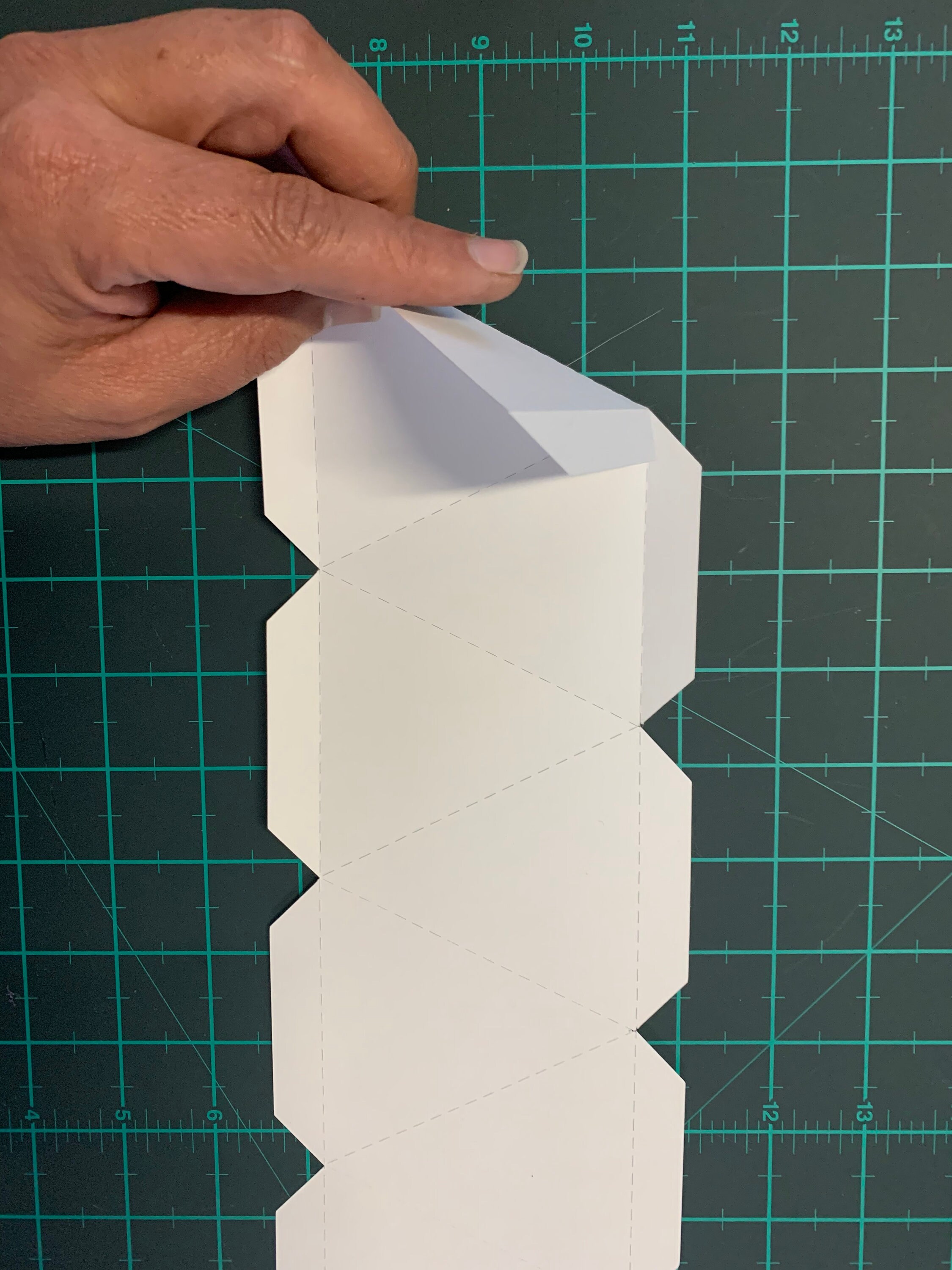 3D Diamond Paper Art Template SVG, DXF and PDF Printable - Etsy