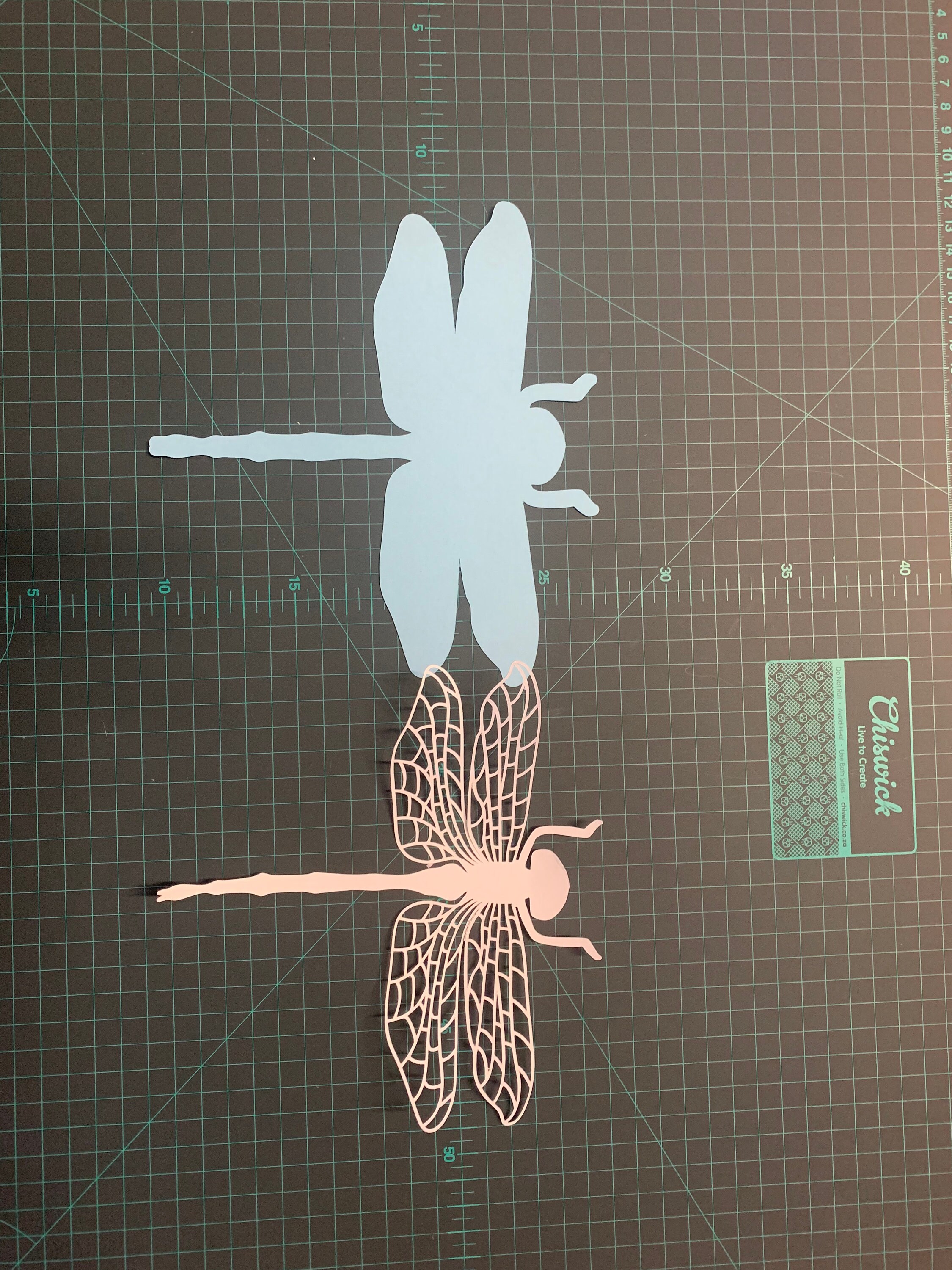 Dragonfly Template SVG, DXF and PDF Printables - Etsy UK