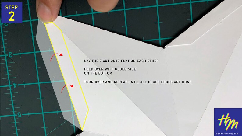 5 Point 3D Star SVG Template Paper Art, Silhouette DXF and Printable ...