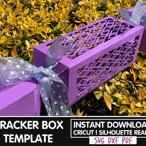 Cracker Box Template - Etsy