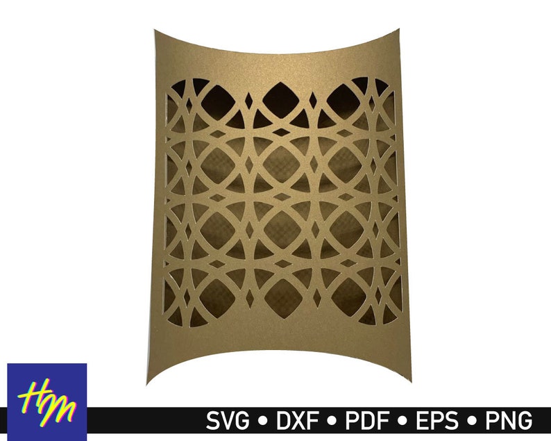 Gift Box SVG Template Instant Download, Svg, Pdf, Dxf - Etsy