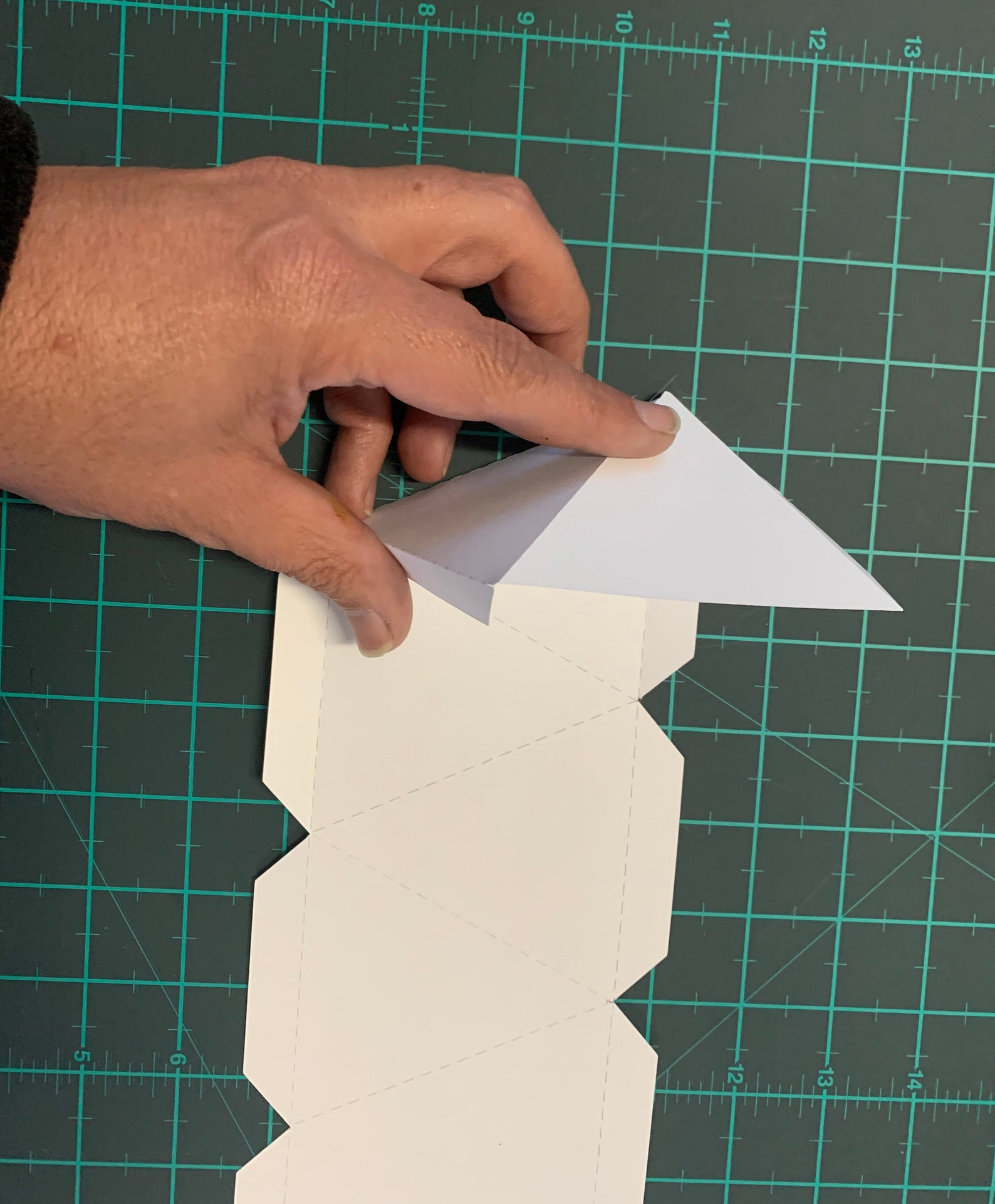 3D Diamond Paper Art Template SVG, DXF and PDF Printable - Etsy