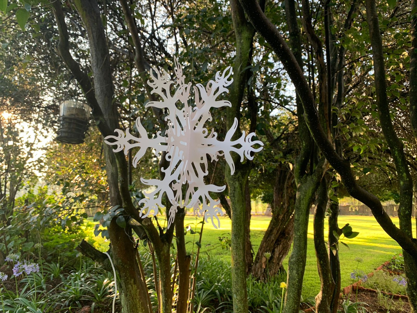 Ceiling Christmas Decoration SVG Template to Cut on Your Cricut or ...