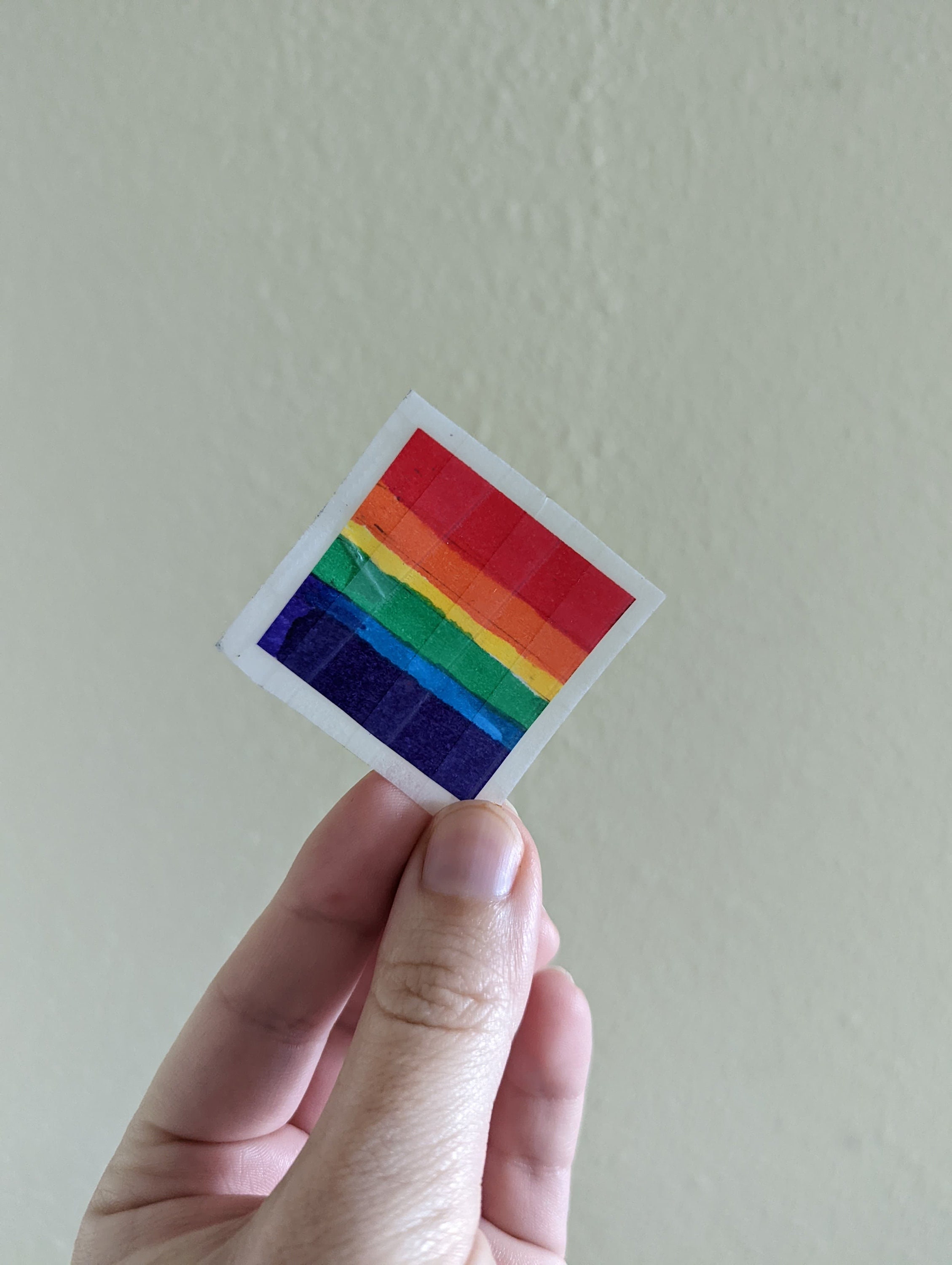 Rainbow Pride Flag Sticker - Set of 5 | Pride Stickers | Pride Sticker ...