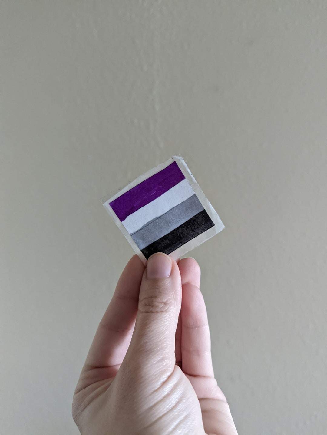 Asexual Pride Flag Sticker - Set of 5 | Pride Stickers | Pride Sticker ...