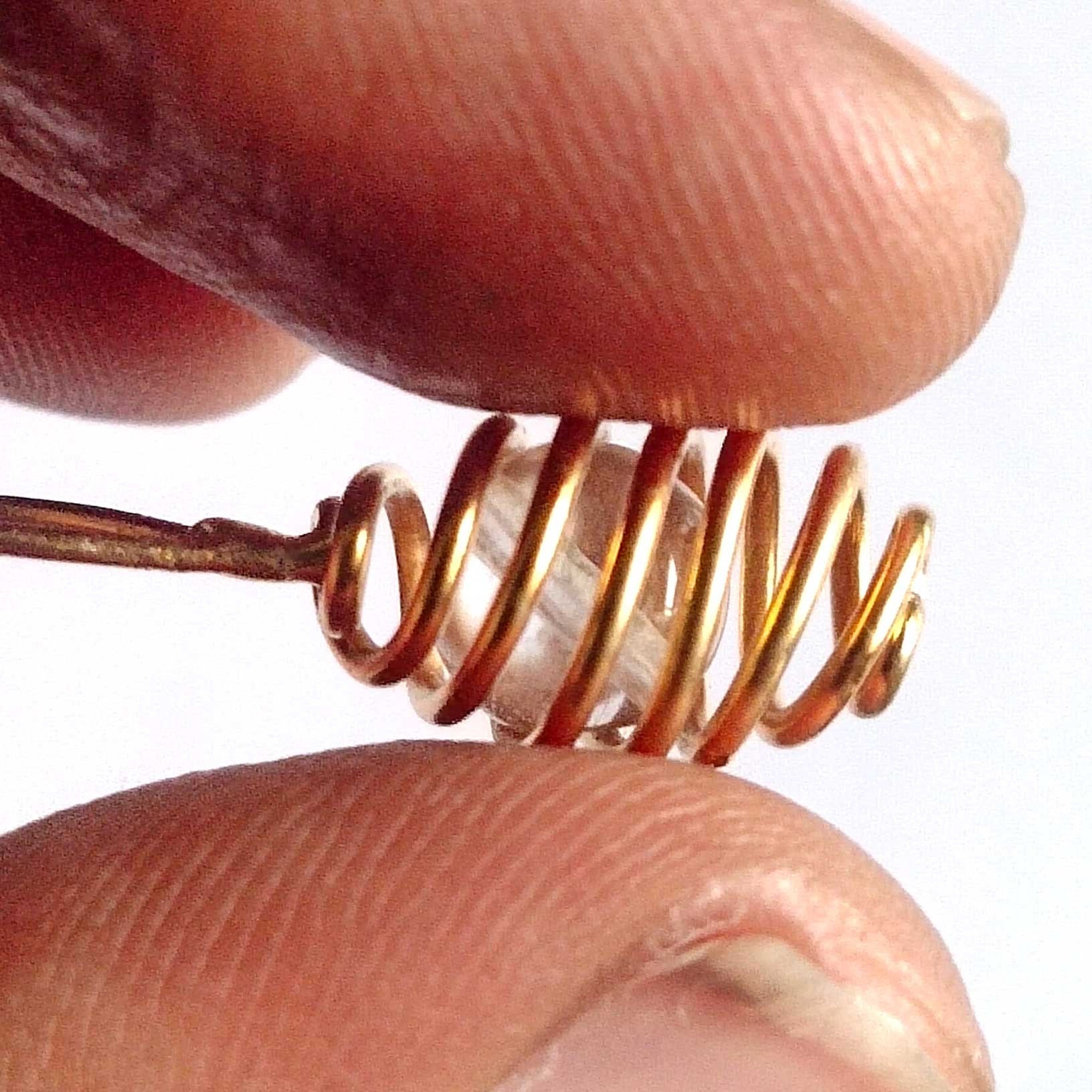 INFINITE LOOP SPIRAL Copper Pendant Jewellery Loohan Coil 3D Sbb Coil 2 ...