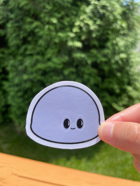 Cute Ice Cream Scoop Wearing Glasses Sticker Laptop or - Etsy