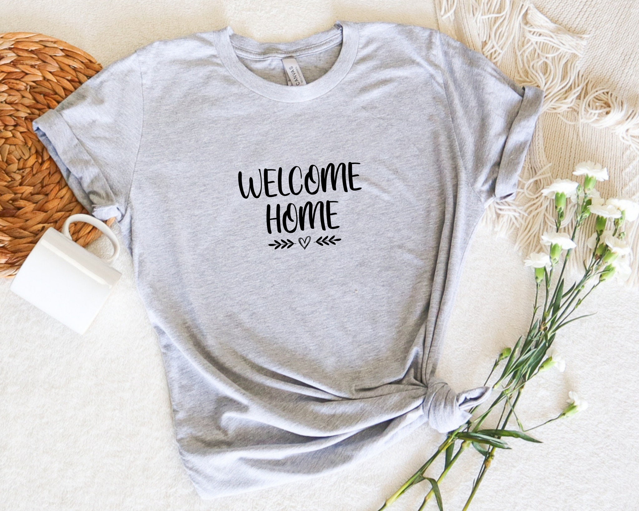 Welcome Home Shirt, Family Gift Tee - Etsy