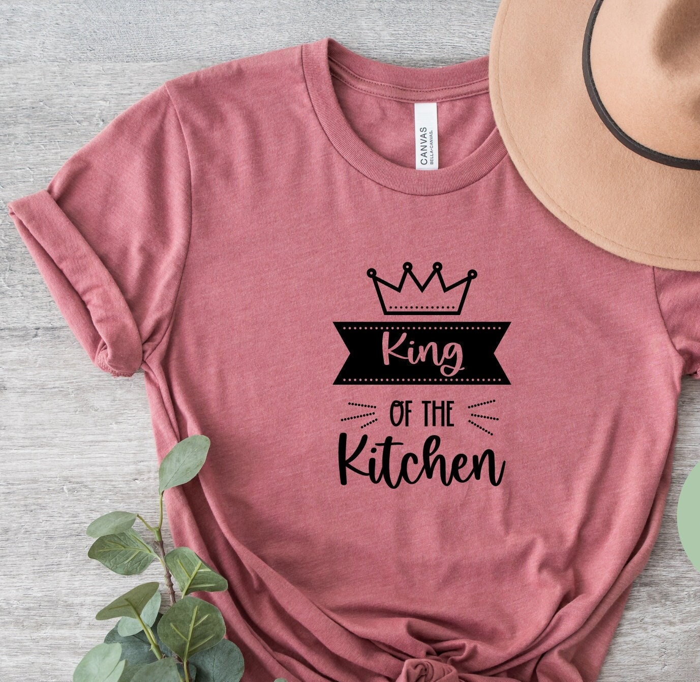 King of the Kitchen Shirt, Shirt for Cook, Kitchen Tee, Kitchen Shirt ...