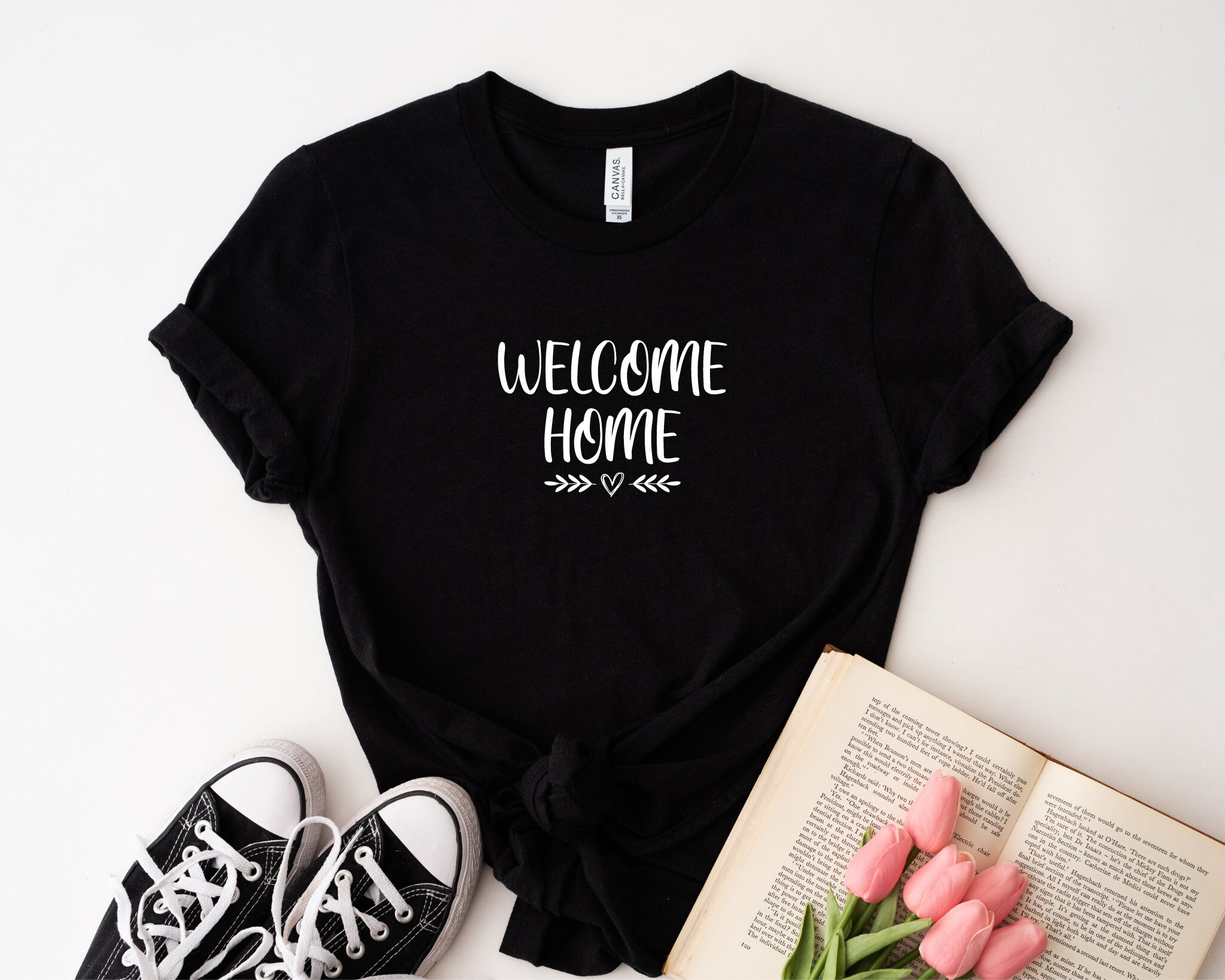 Welcome Home Shirt, Family Gift Tee - Etsy