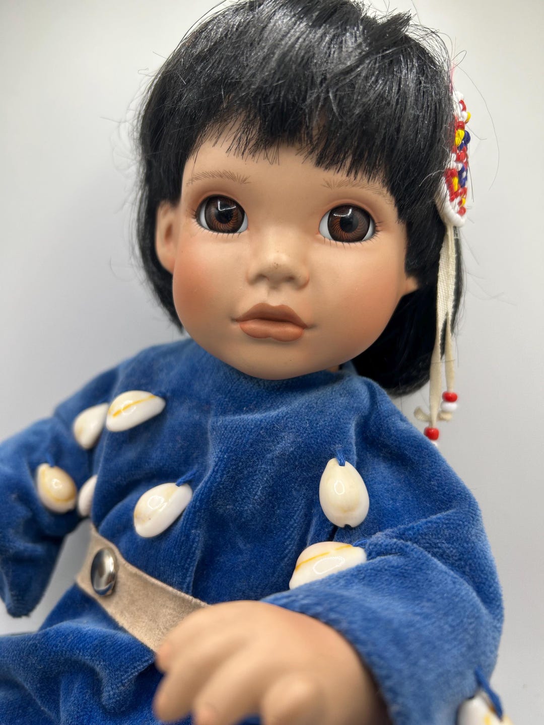 Georgetown Collection Little Fawn's Papoose Native American Porcelain ...