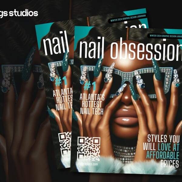 Instagram Magazine Template - Etsy