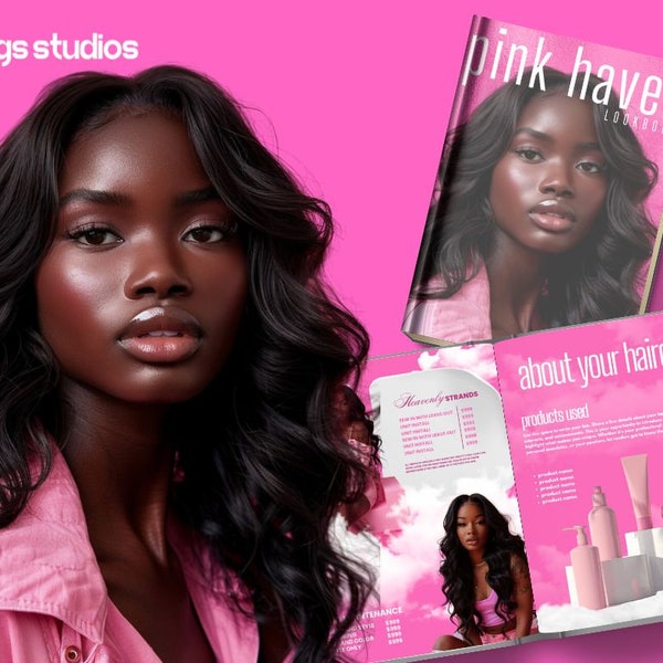 Magazine Layout - Etsy