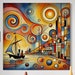 Kandinsky Ship Canvas Art: Modern Abstract Painting Print - Etsy