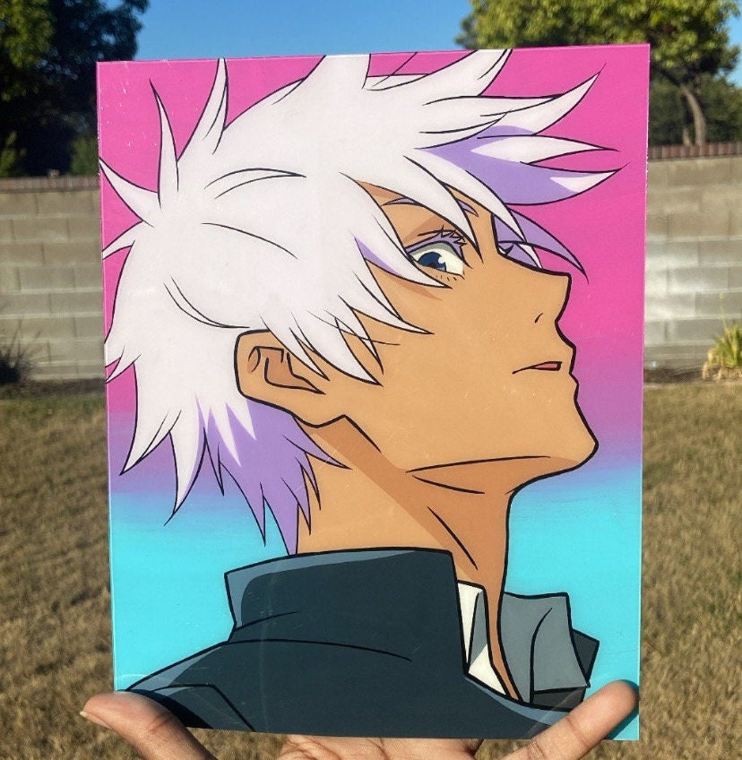 Gojo 8x10 Plexiglass Painting - Etsy