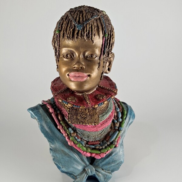 African Woman Statue - Etsy