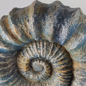 Sea Shell Statue Large Conch Sculpture Lake House Decor - Etsy