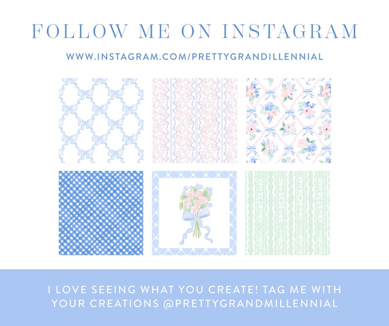 Bows and Flower Trellis Seamless Pattern Seamless Pattern - Etsy