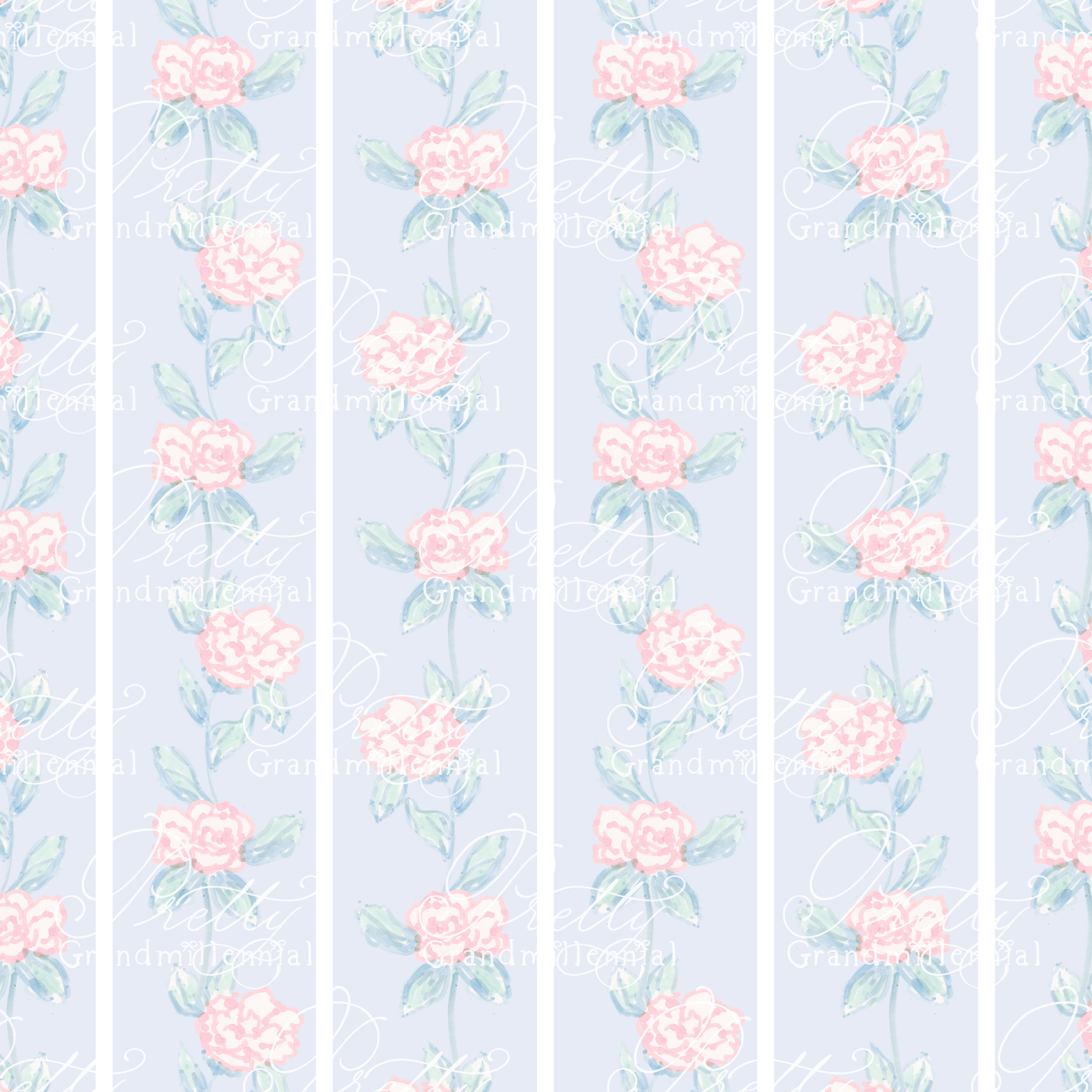 Romantic Rose Flowers Pattern Alcohol Markers Art Patterns - Etsy